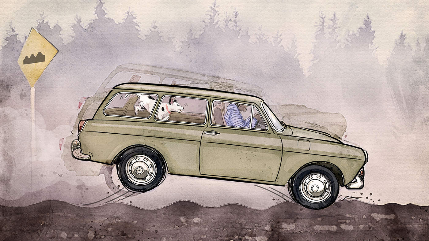 Alaska Science Forum: The Ups and Downs of Washboard Roads - Alaska ...