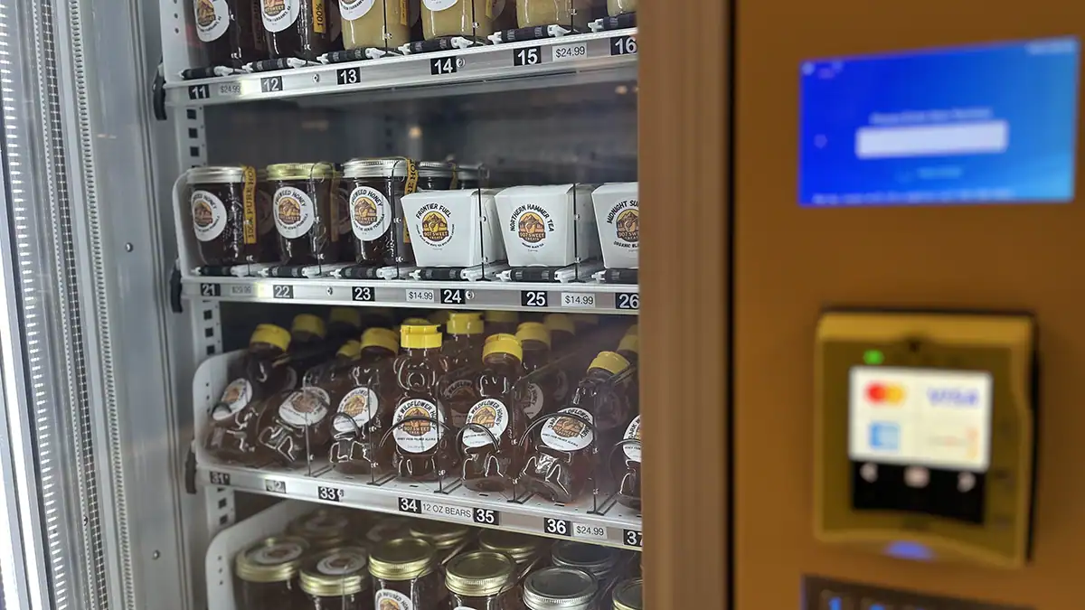 907 Sweet Treats Selling Honey via Vending Machine - Alaska Business ...